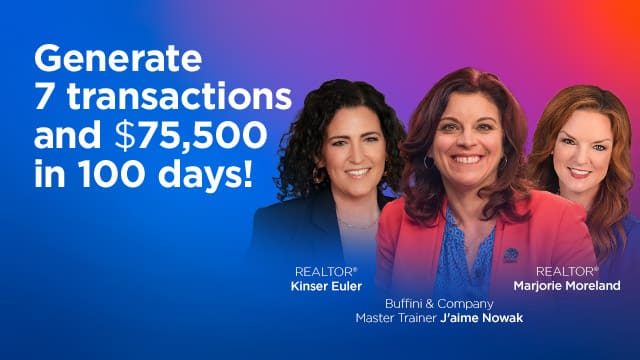 Webinar: Three Strategies for New Agent Success | Buffini & Company