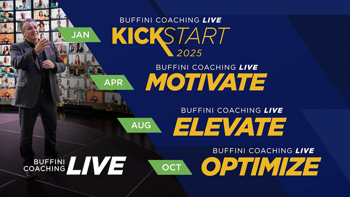 Buffini Coaching LIVE - ELEVATE DEV | Buffini & Company